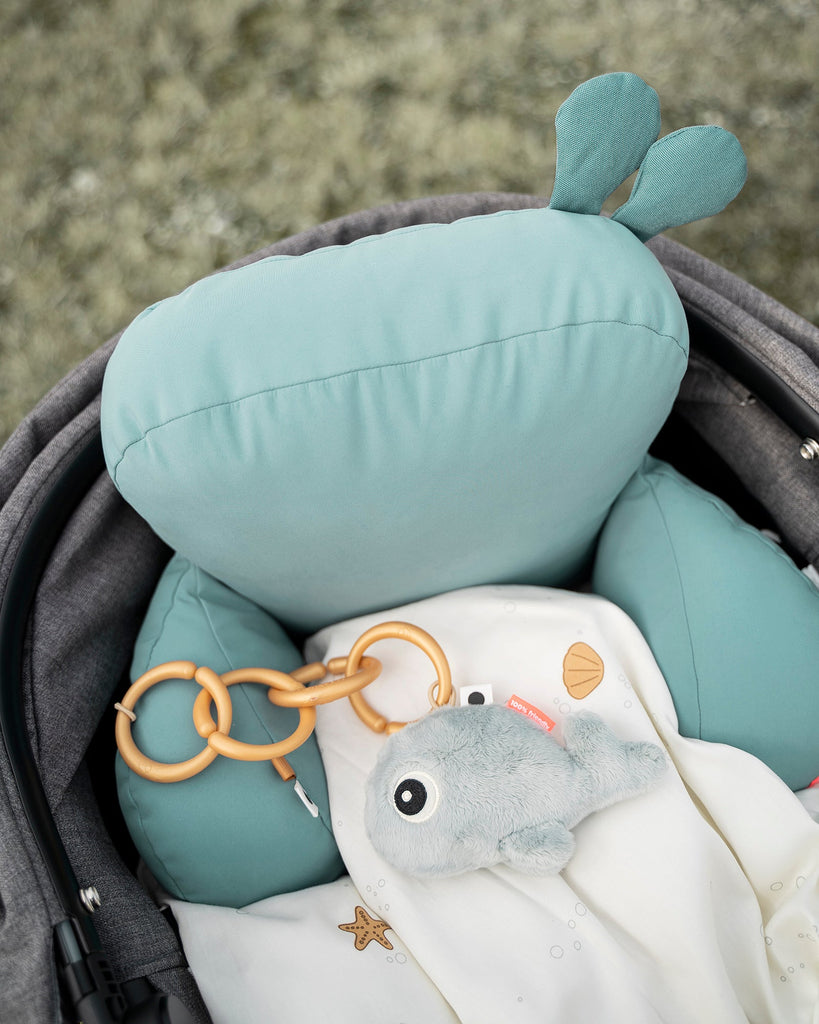 Done by Deer - Tiny sensory rattle Wally Blue – Kidz District